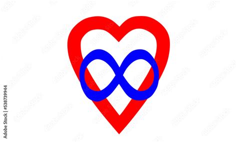 Polyamorous Flag Pride Vector Illustration Lgbtq Member Symbol