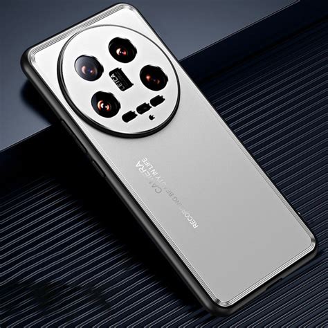 Матовый металлический чехол для Xiaomi 14 Ultra силиконовый противоударный чехол для бампера