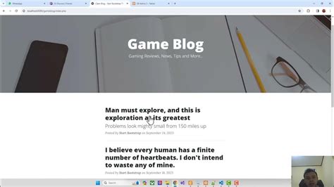 part 2 a membuat website sederhana dengan php and mysql create and