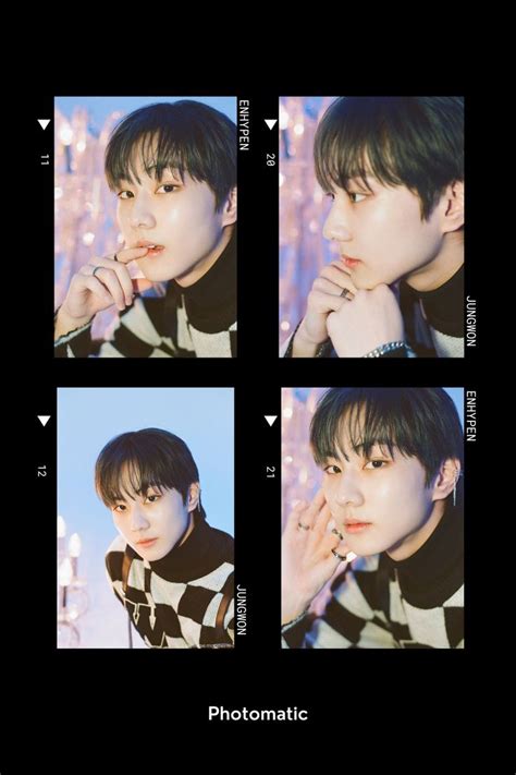 Four Different Shots Of The Same Person With Their Hands On Their Chins