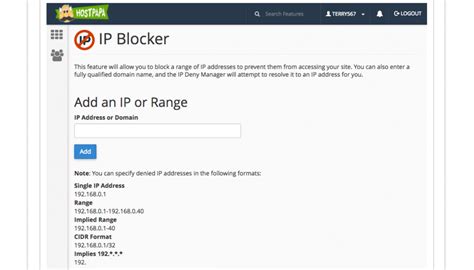 How To Block An Ip Address From Your Website Hostpapa Support