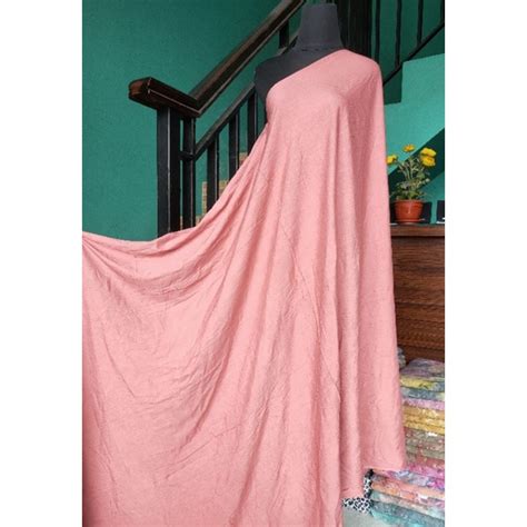 Jual Bahan Kain Putih Rayon Putih Poloskain Polos Warnaharga Per 05