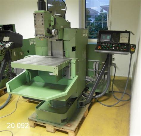 Machine's specifications - Deckel FP 2 E Used machines - Exapro