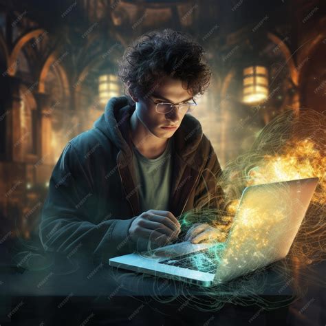 premium ai image computer programmer hd 8k wallpaper stock