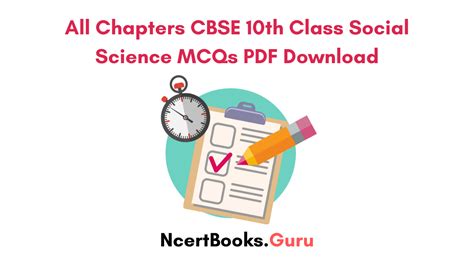Chapter Wise MCQ Questions For Class 10 Social Science With Answers PDF