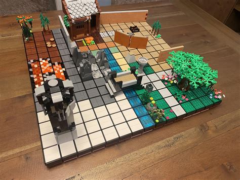 Modular Tile System I Built For Dnd Contest Rlegodnd