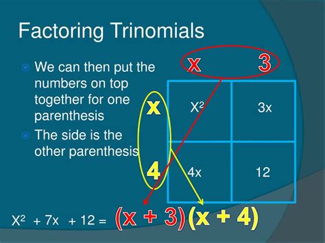 PPT Factoring Trinomials PowerPoint Presentation Free Download ID 796283