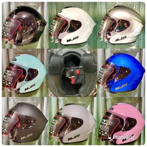 Jual Helm Njs Kairos Njs Kairos Helmet Shopee Indonesia