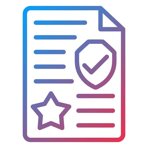 Premium Vector Policy Icon Style