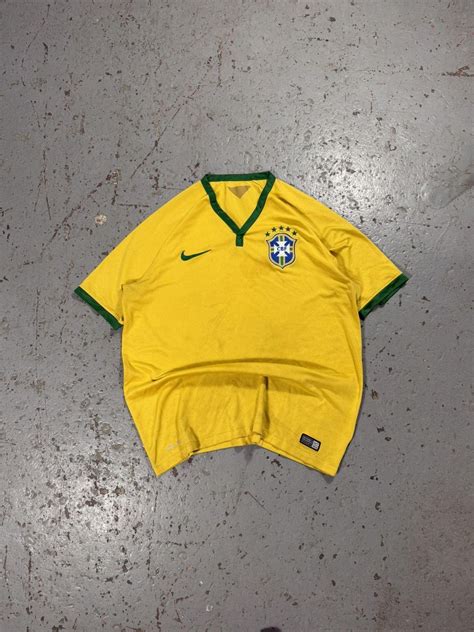 Vintage Og Brazil Soccer Jersey Futbol Football Etsy