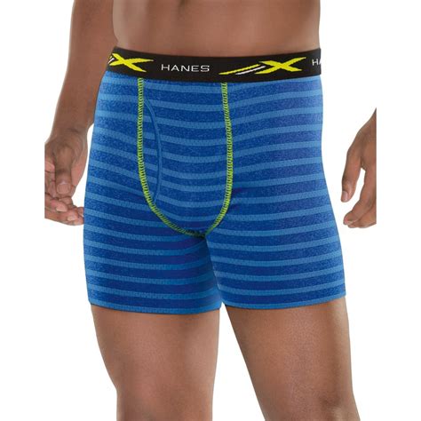 Hanes Mens X Temp Lightweight Mesh Boxer Brief 3 Pack