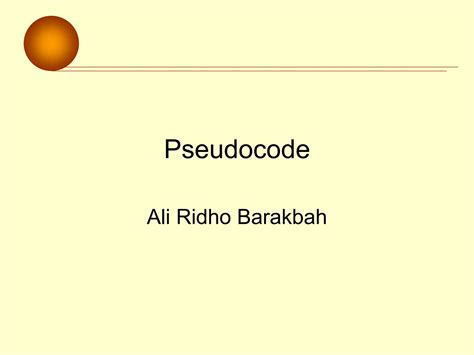 12 Pseudocode Pdf