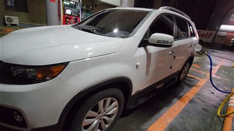 기아 쏘렌토r 기름 경유 주유중 Youtube