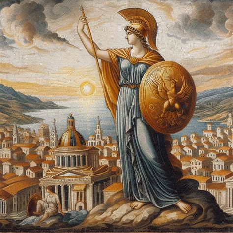 Athéna La Protectrice Des Cités De La Mythologie Grecque