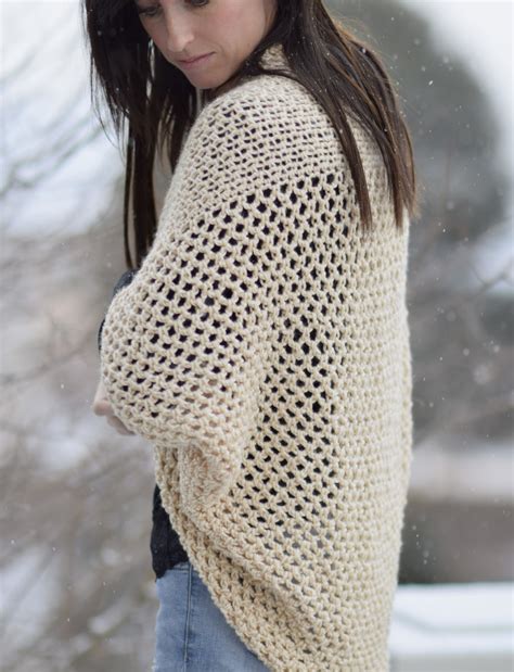 Easy Crochet Sweater Pattern Diagram