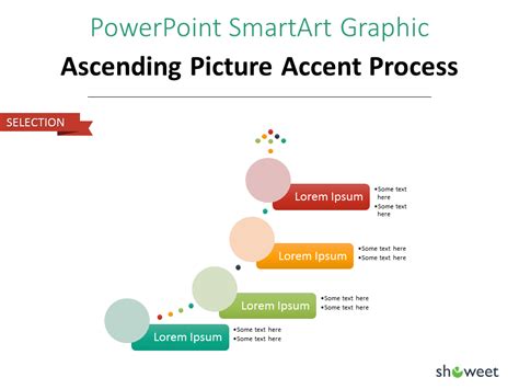 Add A Picture Accent Process Smartart Diagram To The Slide S