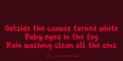 Ruby Red Font Webfont Desktop MyFonts