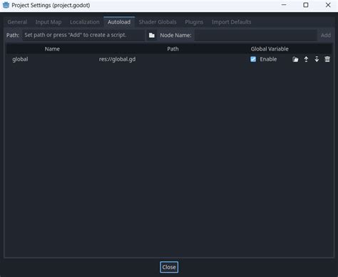 I Need Help With Global Variables Rgodot