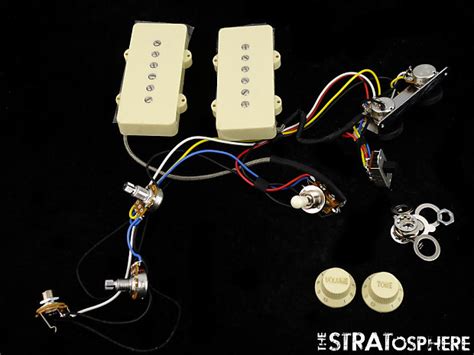 Fender Squier J Mascis Jazzmaster Pickups Pots And Knobs Reverb