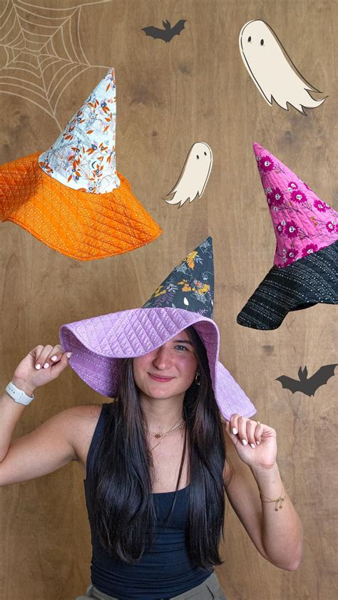 Witchs Hat Templates For Halloween Crafts