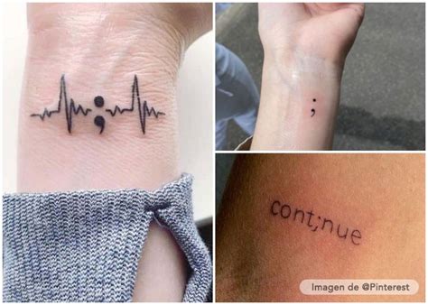 Tatuaje De Punto Y Coma ¿qué Simboliza Y Cuál Es Su Origen Camaleon