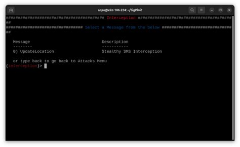 Exploiting Ss7 Vulnerabilities Using Sigploit
