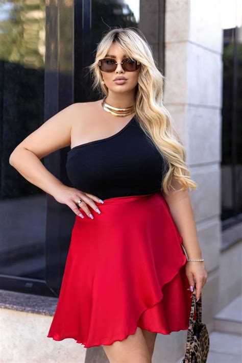 Купити Шовкова спідниця на запах 1098 ціна опт роздріб інтернет магазин одягу Україна відгуки