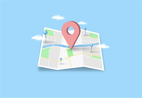 Premium Vector Location Map 3d Pins Navigator Checking Points Gps