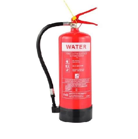 Water Fire Extinguisher 6l Orientex Lock Shield Cart