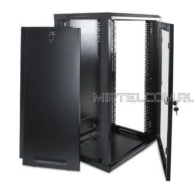 Шкафы, стойки: Шкаф 19" 18U, 600х600 телекоммуникационный настенный ...