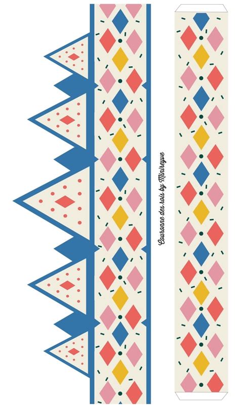 종이 왕관만들기 2종이로 만들어보는 왕관도안 모아보기 네이버 블로그