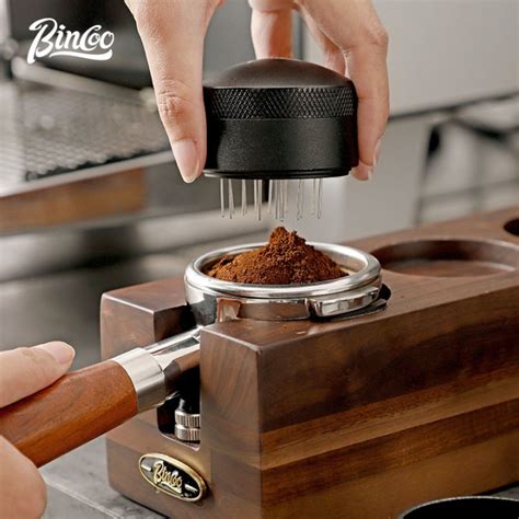 Bincoo Coffee Powder Needle Tamper Adjustable Rotating Uniform Loose