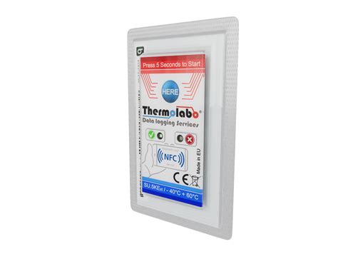 Nfc Temperature Data Logger Sensolabo® Single Use 100 Days