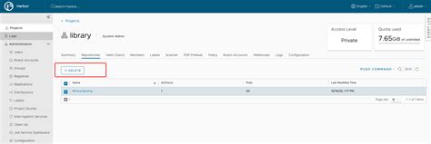 Harbor Docs Pulling And Pushing Images In The Docker Client