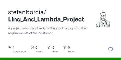 Github Stefanborcialinqandlambdaproject A Project Which Is Checking The Stock Laptops On