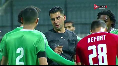ستاد مصر أحمد الشناوي يحلل أهم الحالات التحكيمية في مباراة فيوتشر
