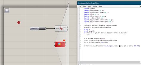 add ellipse to canvas with python how grasshopper developer
