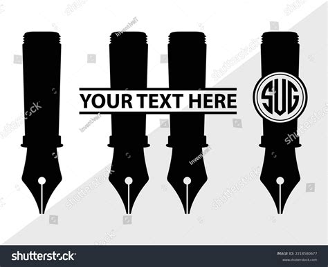 Inkwell Pen Svg Factory Svg Printable Stock Vector Royalty Free Shutterstock