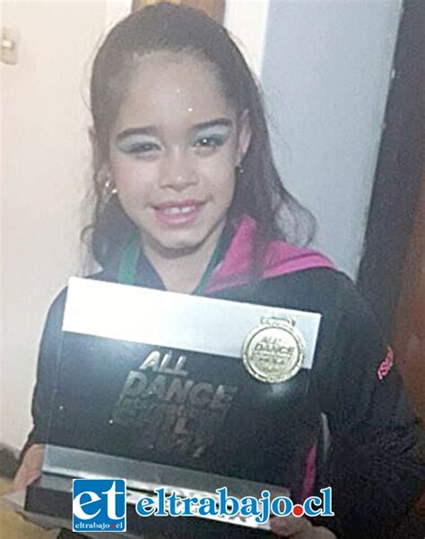 Isidora Cabrera 10 Años «ojala Que Nos Vaya Muy Bien Que No Nos Pase Nada Malo El Trabajo