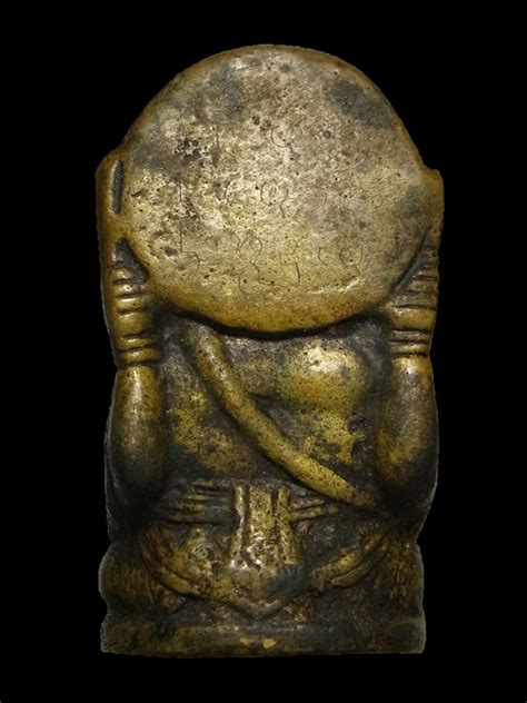 พระพิฆเนศ หลวงพ่อกึ๋น วัดดอนยานนาวา ปี2480 ร้าน แสงเกตุพระเครื่อง