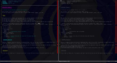 I Have Released My Markdown Inspired Syntax File Project Rvim