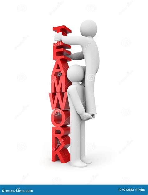 Success Teamwork Stock Illustration Illustration Of Situation 9712883