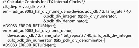 Some Questions About Jtxpll Configuration Qanda High Speed Adcs