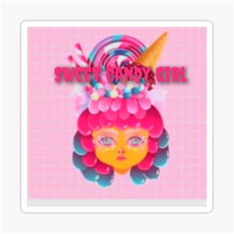 Sweet Candy Girl Sticker For Sale By Spotlight3 Redbubble