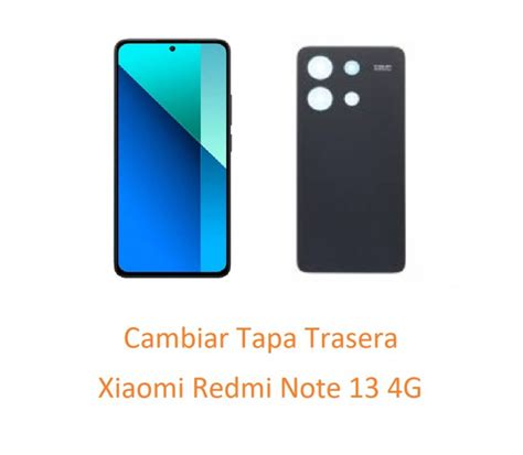 Cambiar Tapa Trasera Xiaomi Redmi Note G