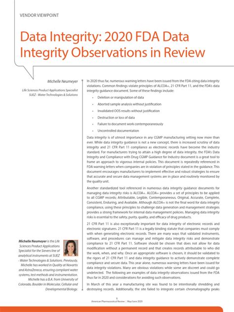 ai data integrity article pdf food and drug administration