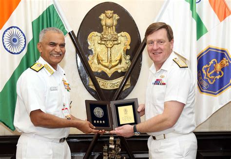 Sir Ben Key First Sea Lord And Chief Of Naval Staff Royal Navy Visit To India Defence Street