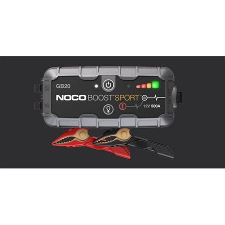 Noco Gb20 Genius Boost Sport 500a Ultrasafe Jump Starter Micksgarage