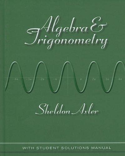 Algebra And Trigonometry Tsquality Ltd