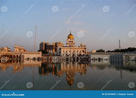 Bangla Sahib Gurudwara Religious Place For Sikhs Editorial Photography